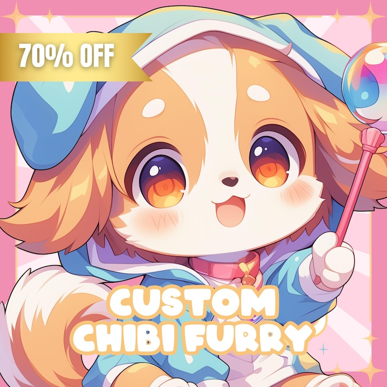 Furry Art Commission | Chibi Furry | Custom Anime Furry Profile Picture ...