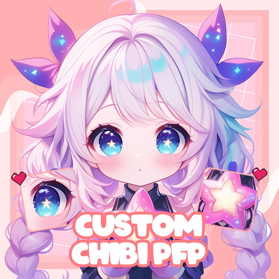 Custom PFP | Pfp Chibi | Profile Icon | PFP Commission | Chibi PFP ...