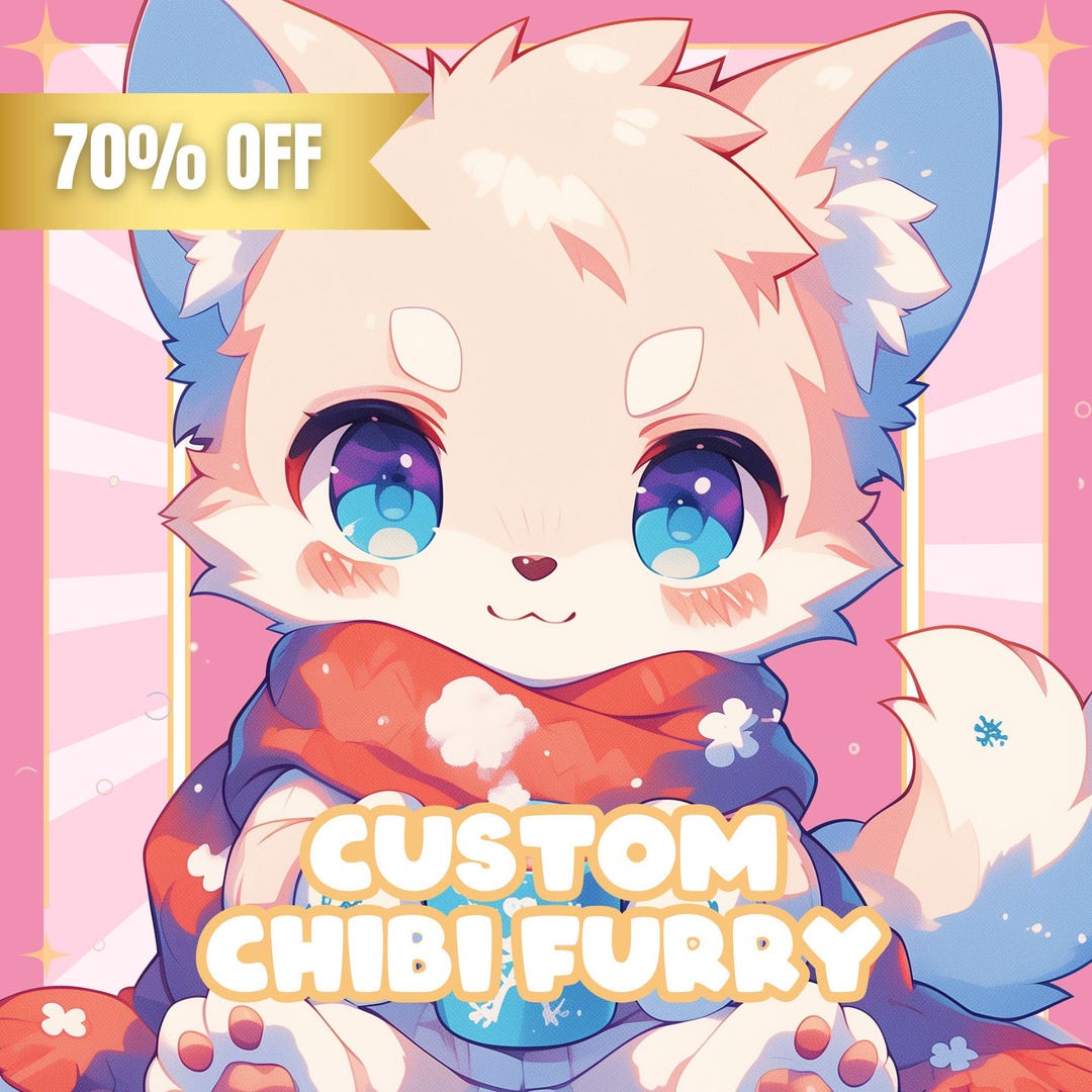 Furry Art Commission | Chibi Furry | Custom Anime Furry Profile Picture ...
