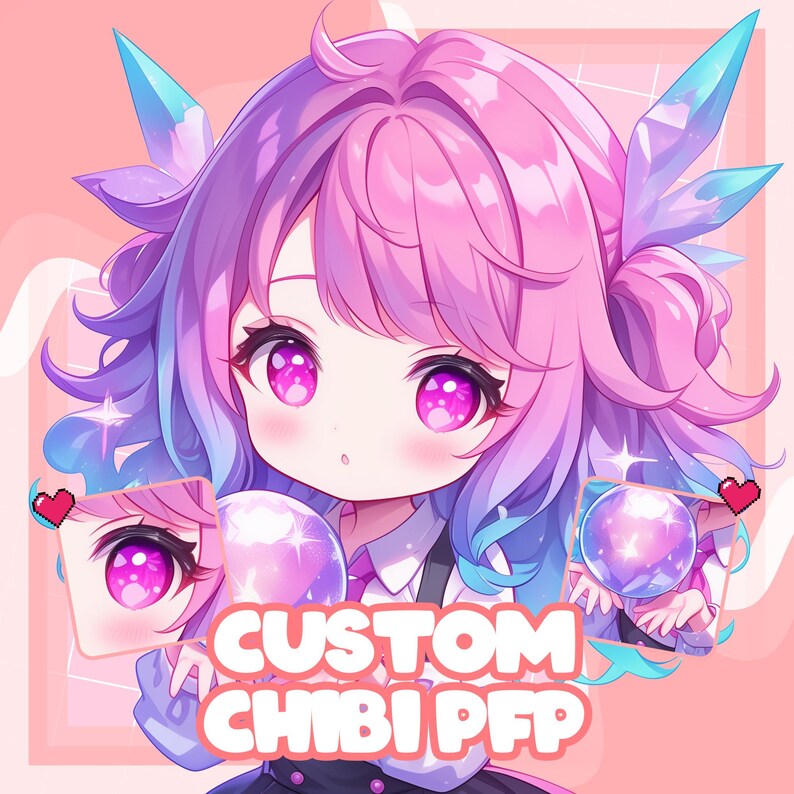 CUSTOM CHIBI PFP | Pfp Chibi, Pfp Commission, Chibi Commission, Chibi ...