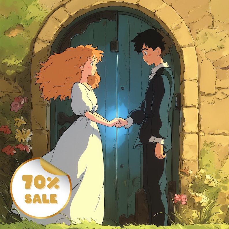 Custom Ghibli Style Portraits, Family Ghibli Portraits, Turn You Into a ...