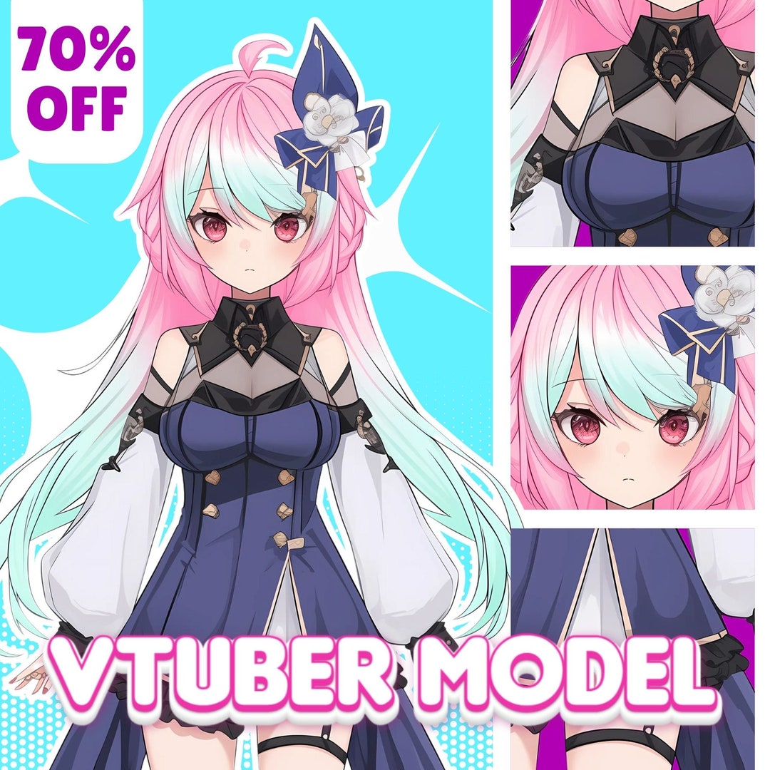 Custom Vtuber, Vtuber Rigging, Vtuber Model, Vtuber Design, Live2d ...