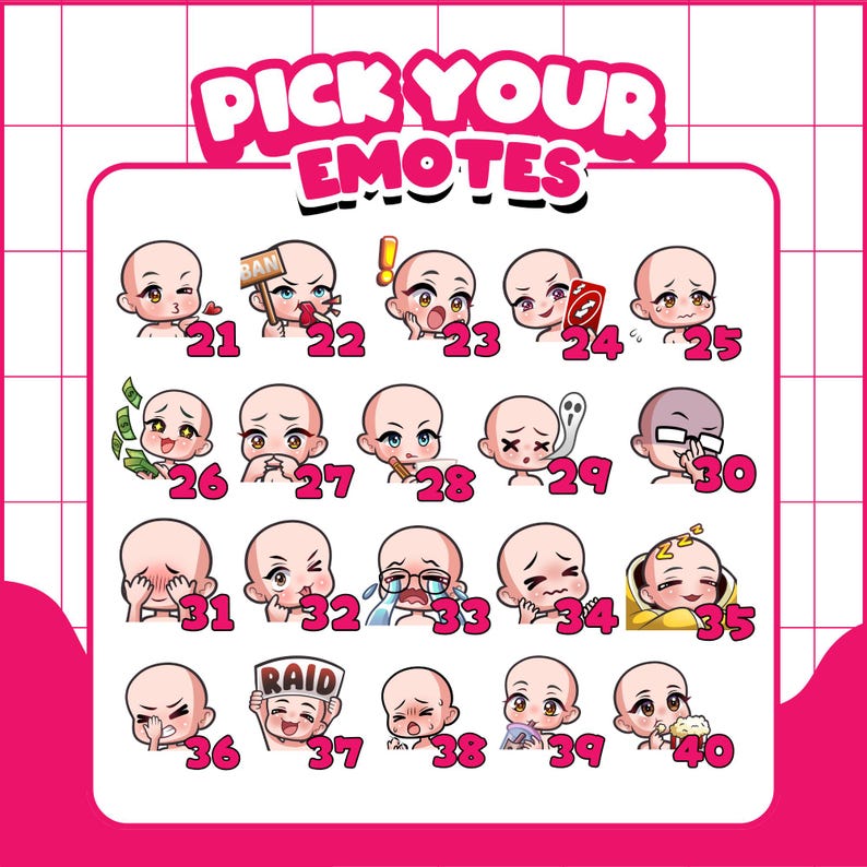 Custom Twitch Emotes | Animated Emotes | Twitch Emote for Streamer ...