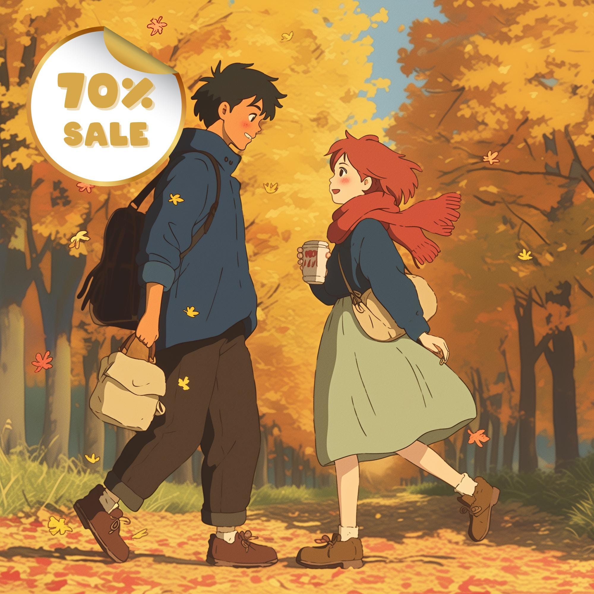 Custom Ghibli Style Portraits, Family Ghibli Portraits, Turn You Into a ...