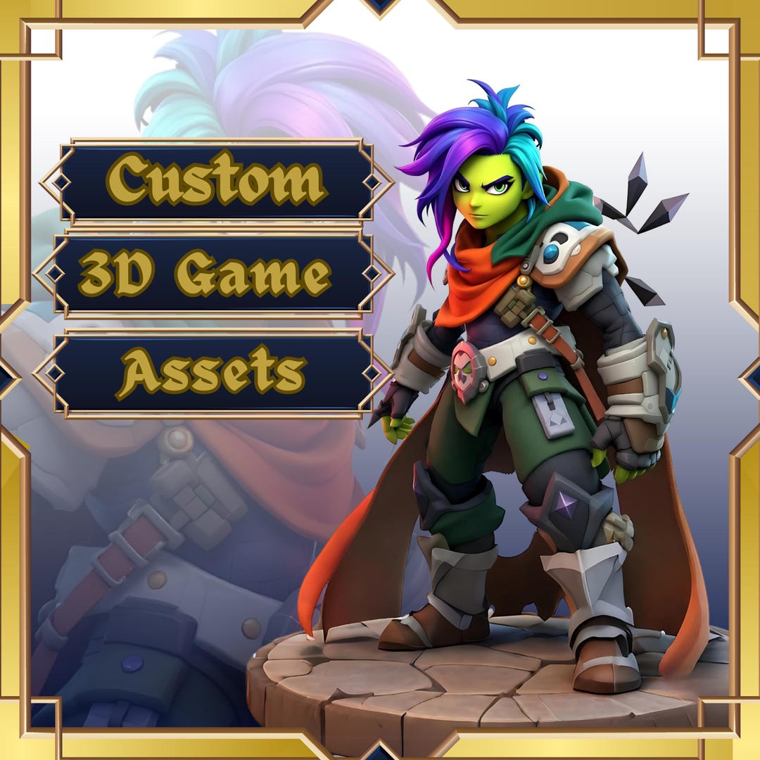 3D Game Assets | 3D Game Character | 3D Game Props | 3D Assets | 3D ...