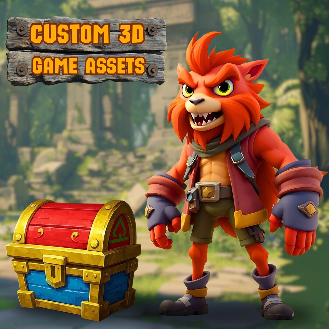 3D Game Assets | 3D Game Props | 3D Game Character | 3D Animation | 3D ...