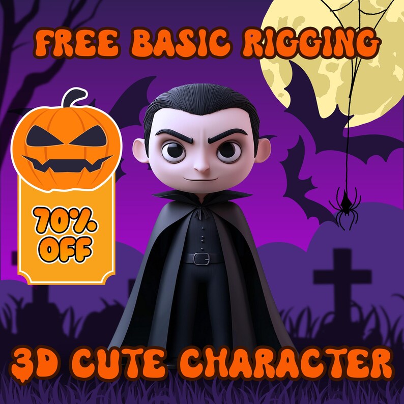 Custom 3D Character Cute, 3D Cute Animal, 3D Cute Model, Cute Model, 3D ...