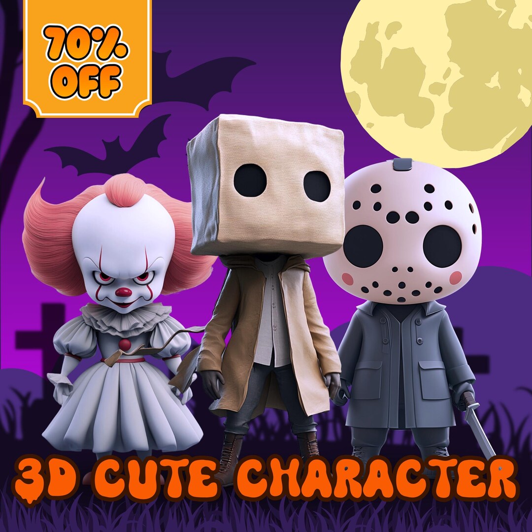 Custom 3D Character Cute, 3D Cute Animal, 3D Cute Model, Cute Model, 3D ...