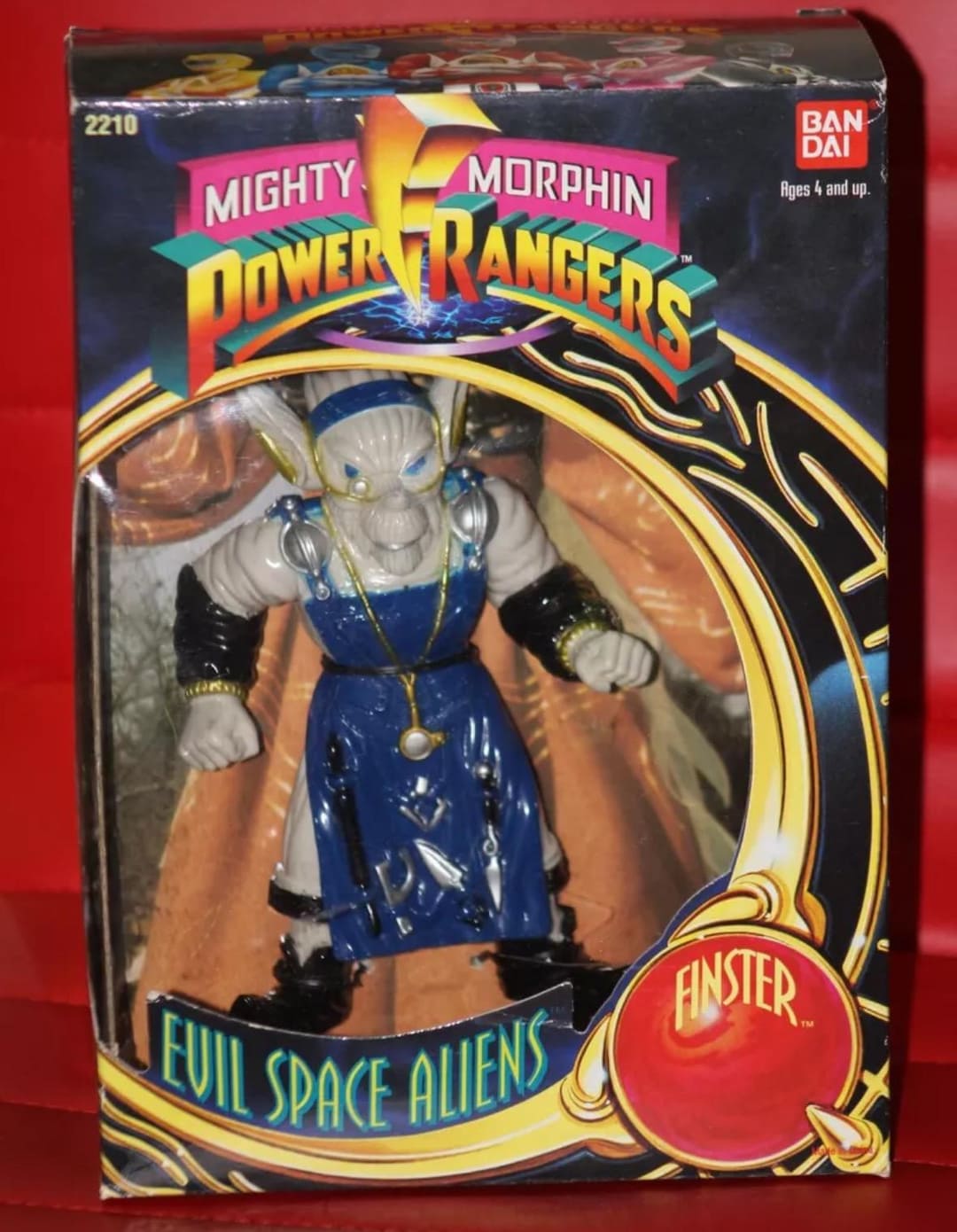 Vintage 1993 Mighty Morphin Power Rangers Evil Space Aliens Finster - Etsy