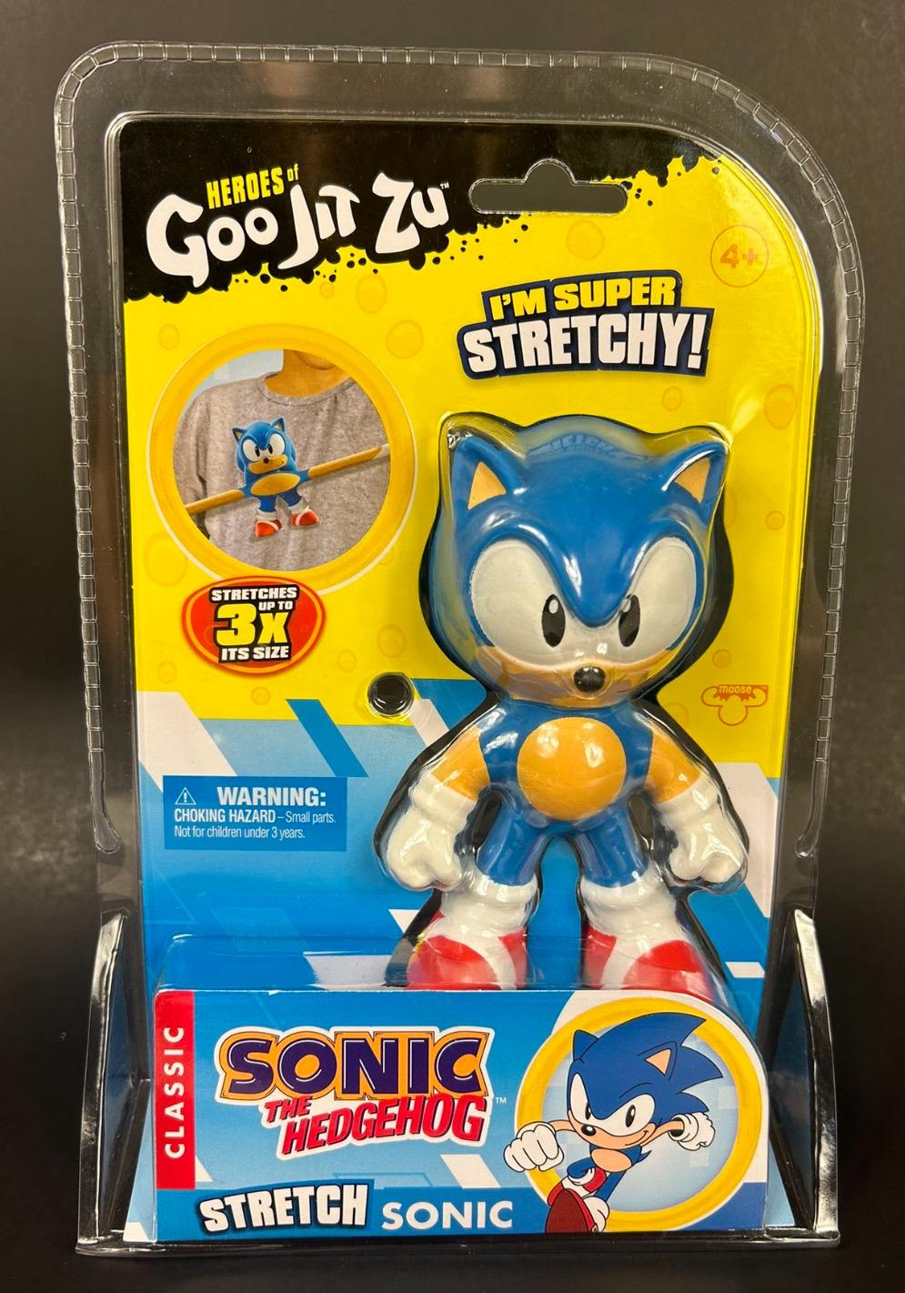 Heroes of Goo Jit Zu Classic SONIC the Hedgehog Stretch Sonic Sega SEALED NEW - Etsy