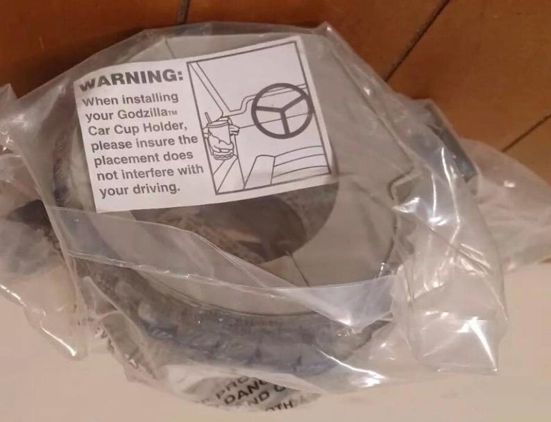 Pick Sealed Or/unsealed Godzilla Taco Bell Cup Holder for Car From 1998 ...