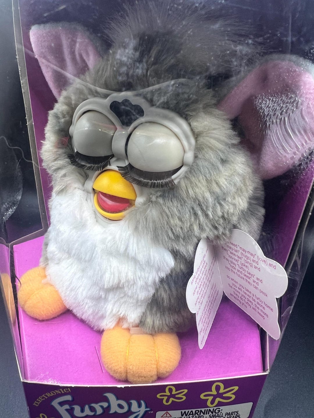 Vintage 1998 Furby Grey/ White Factory Sealed! - Etsy