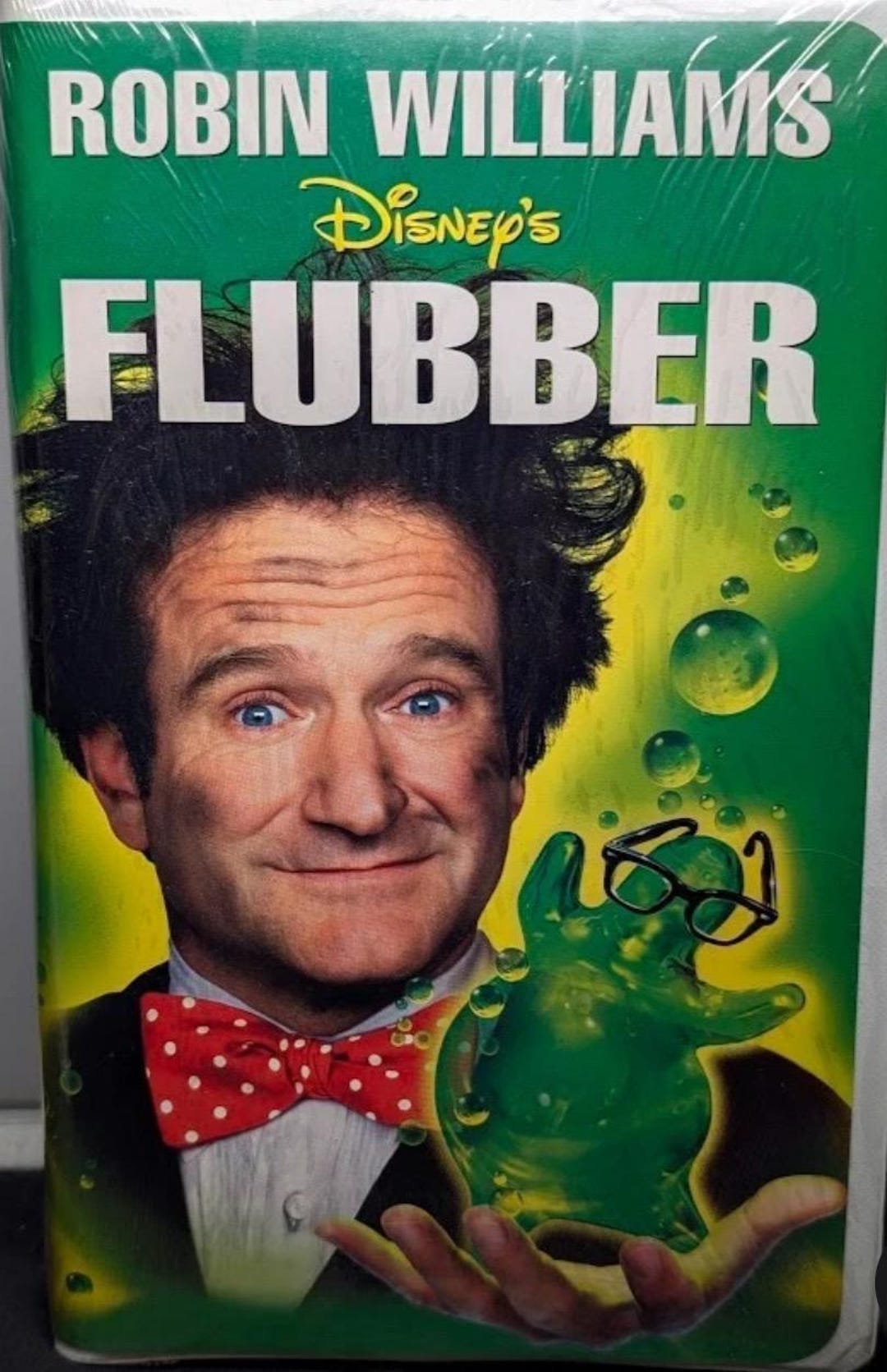 Flubber (VHS Tape) New Factory Sealed - Great Shape! - Robin Williams ...