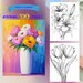 100 Printable Coloring Pages With Colors, Coloring Book, Adults + Kids ...