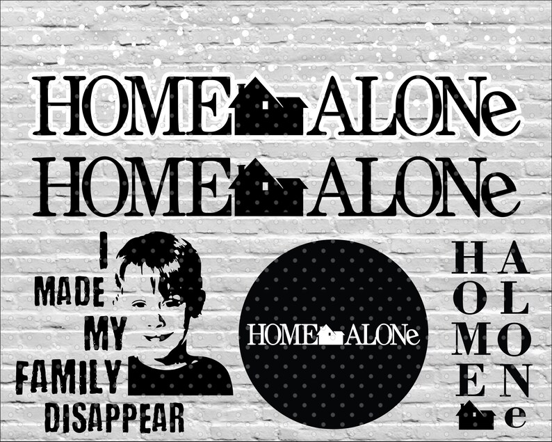 Home Alone Svg Bundle, Kevin Svg, Christmas Movie Svg, Christmas Design ...