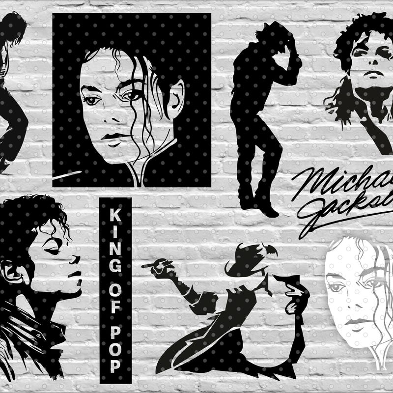 Michael Jackson Svg - Etsy