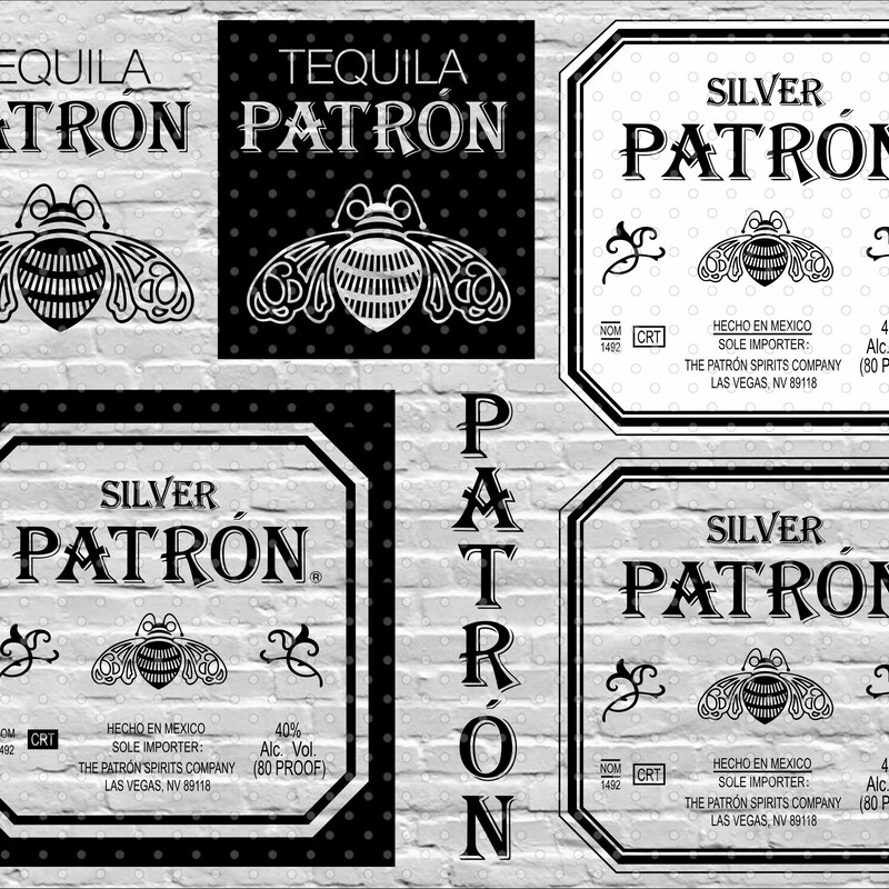 Patron Tequila - Etsy