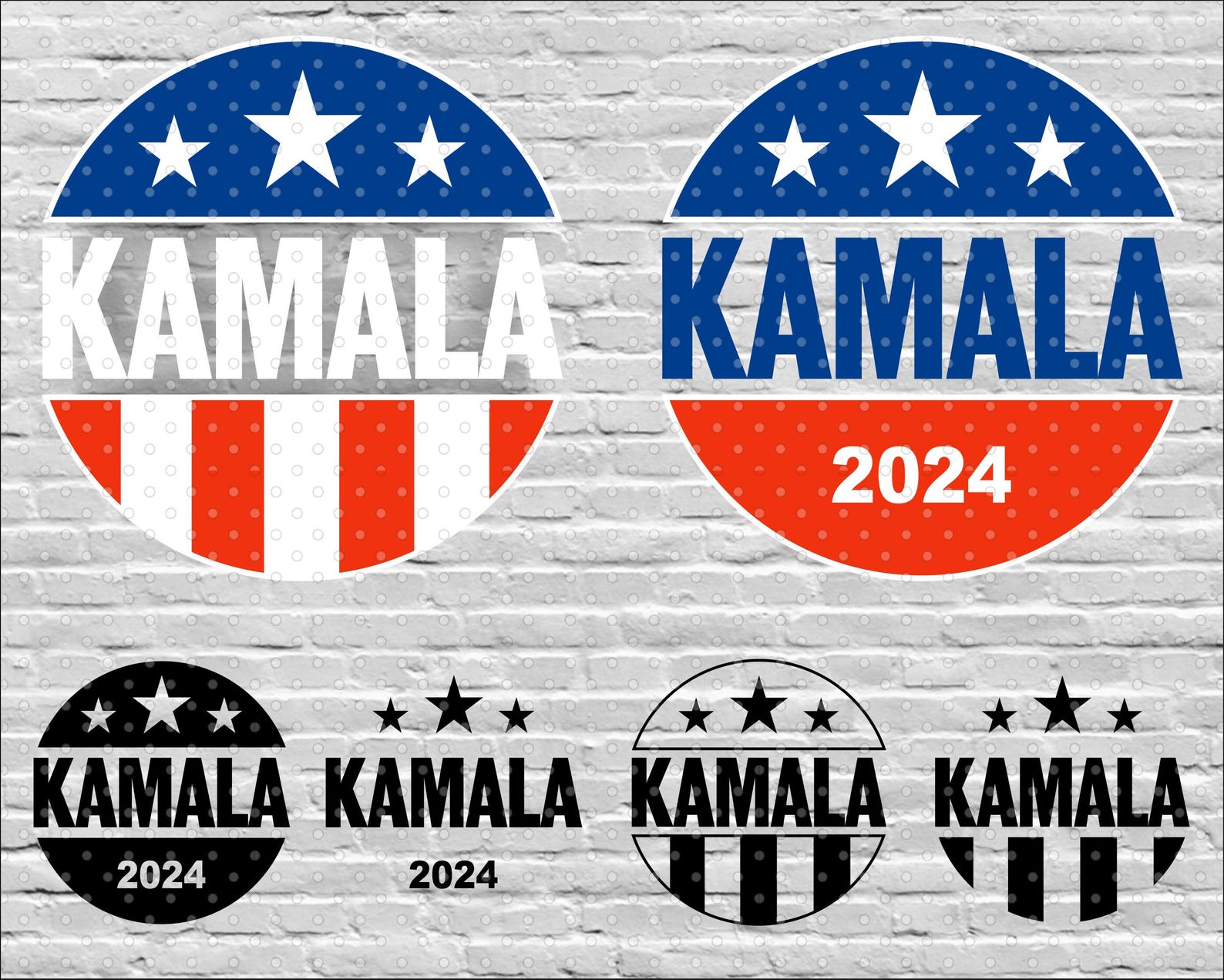 Kamala Harris Emblem Svg, Kamala 2024 Svg, Harris Svg, Kamala Vintage ...