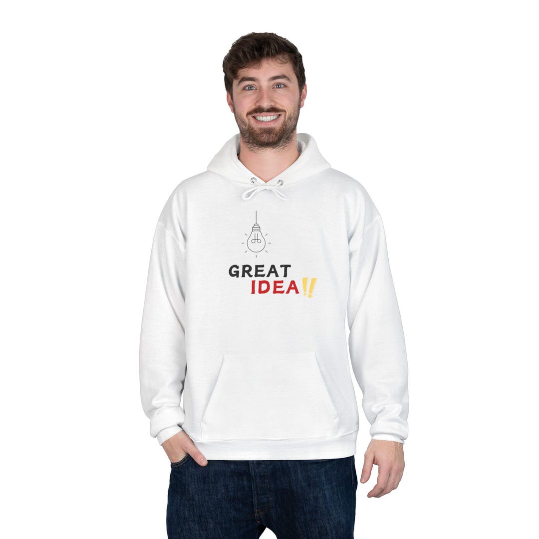 Great Idea Unisex Ecosmart® Pullover Hoodie Sweatshirt, Unisex Ecosmart ...