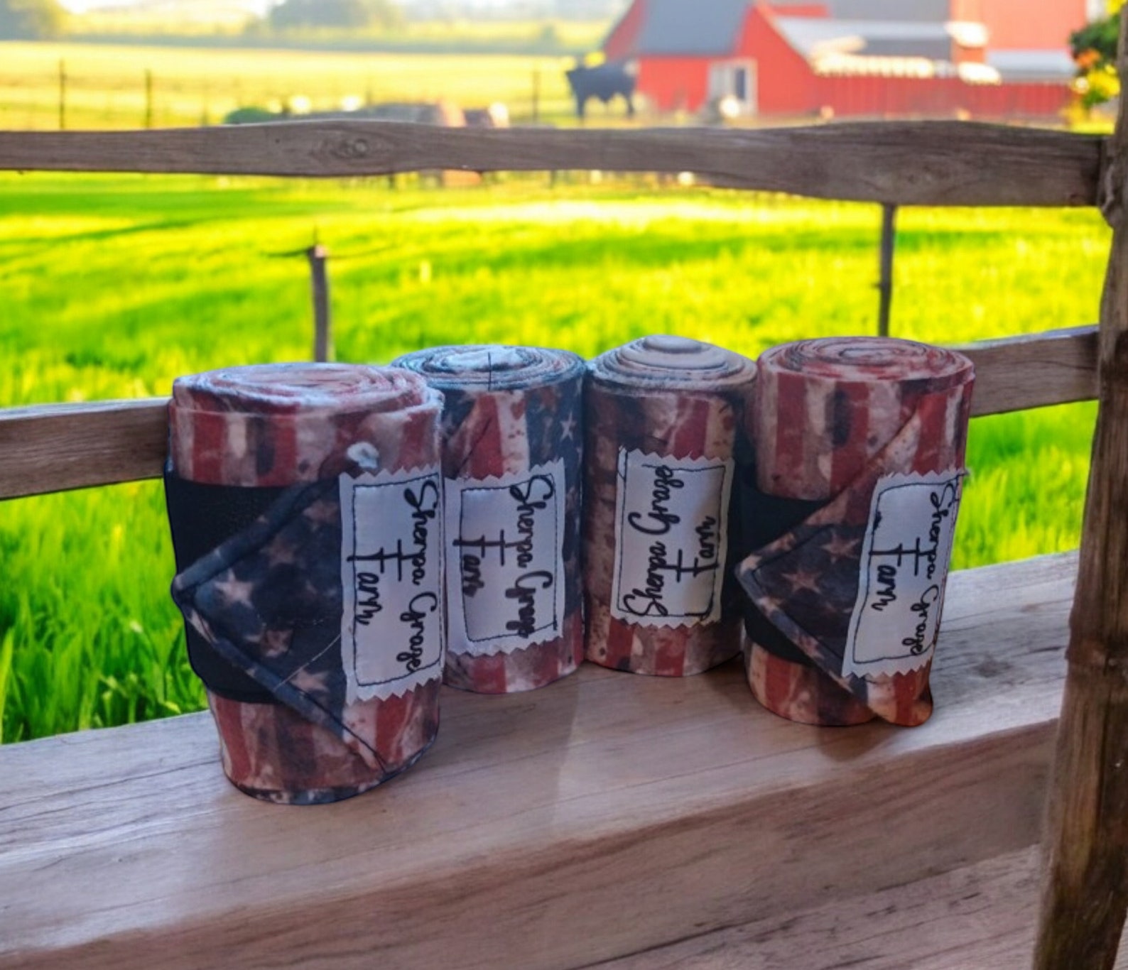 Patriotic Sheep/goat Leg Wraps - Etsy