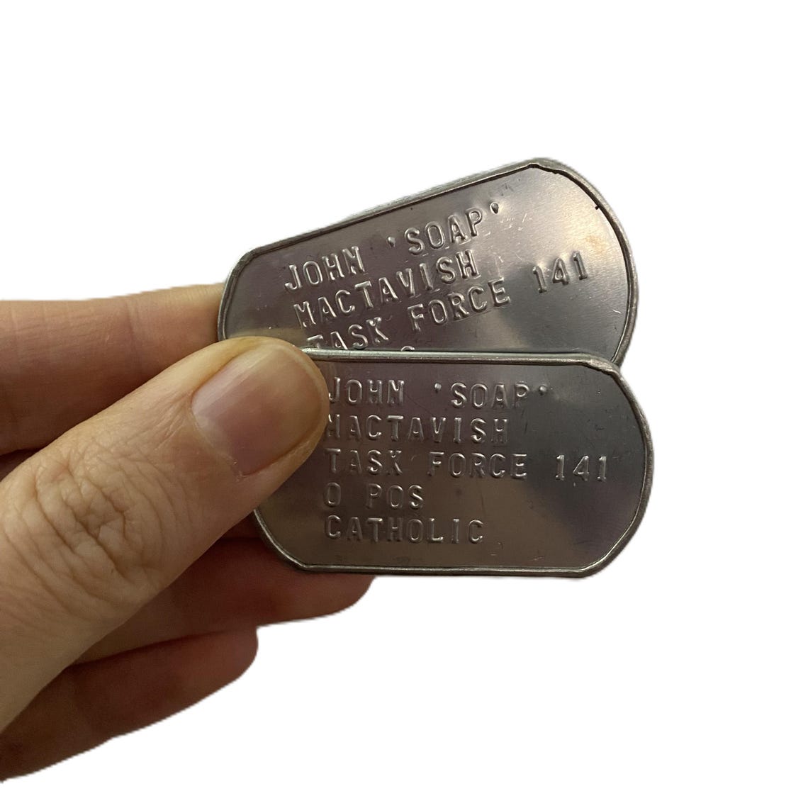 John Mactavish 'soap' Dogtag - Call of Duty Dog Tags US Army Tag ID ...