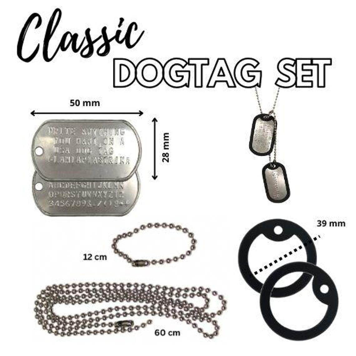 John Mactavish 'soap' Dogtag - Call of Duty Dog Tags US Army Tag ID ...