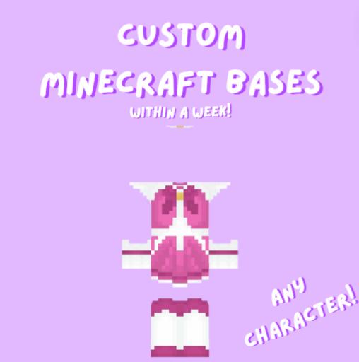 Custom Minecraft Skins |bases| - Etsy