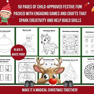 Christmas Activity Sheets, Printable Christmas Worksheets, Christmas ...
