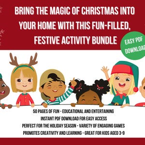 Christmas Activity Sheets, Printable Christmas Worksheets, Christmas ...