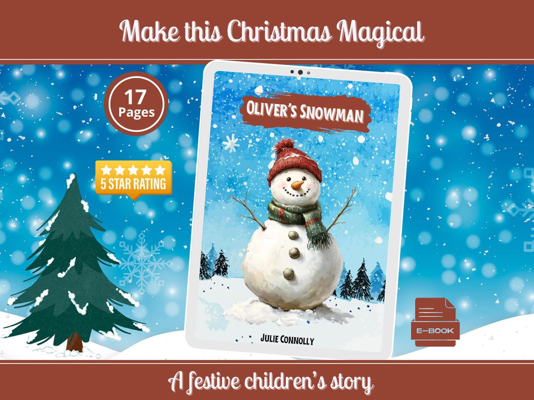 Children's Christmas Story, Christmas E-book, Festive Kids Story ...