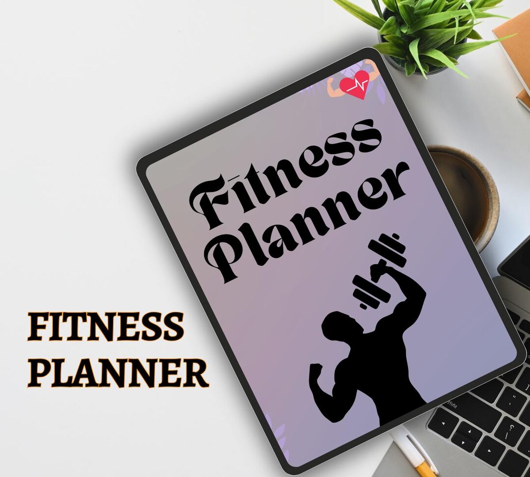 Fitness Planner Tracker Journal, Workout Log, Health Planner, Weight ...