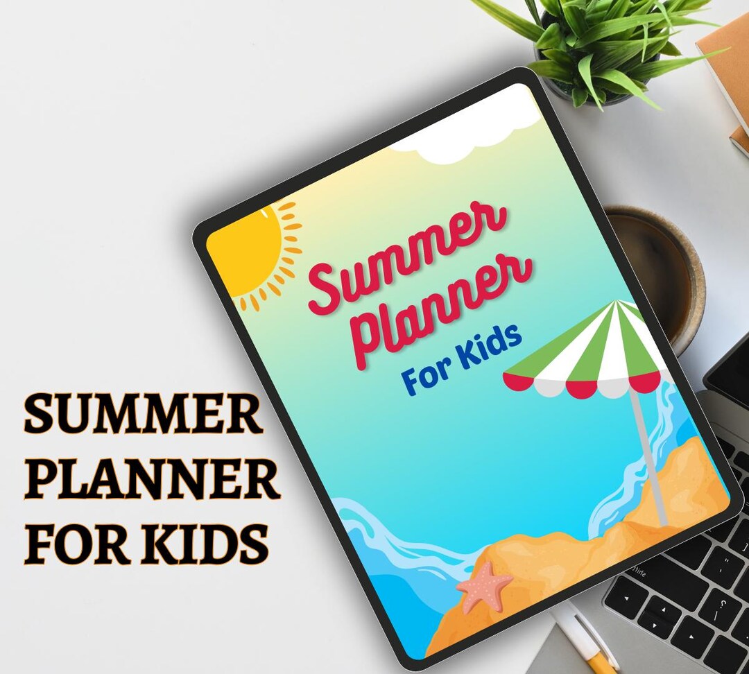 Kids Summer Planner, Activity Organizer, Daily Schedule Tracker ...