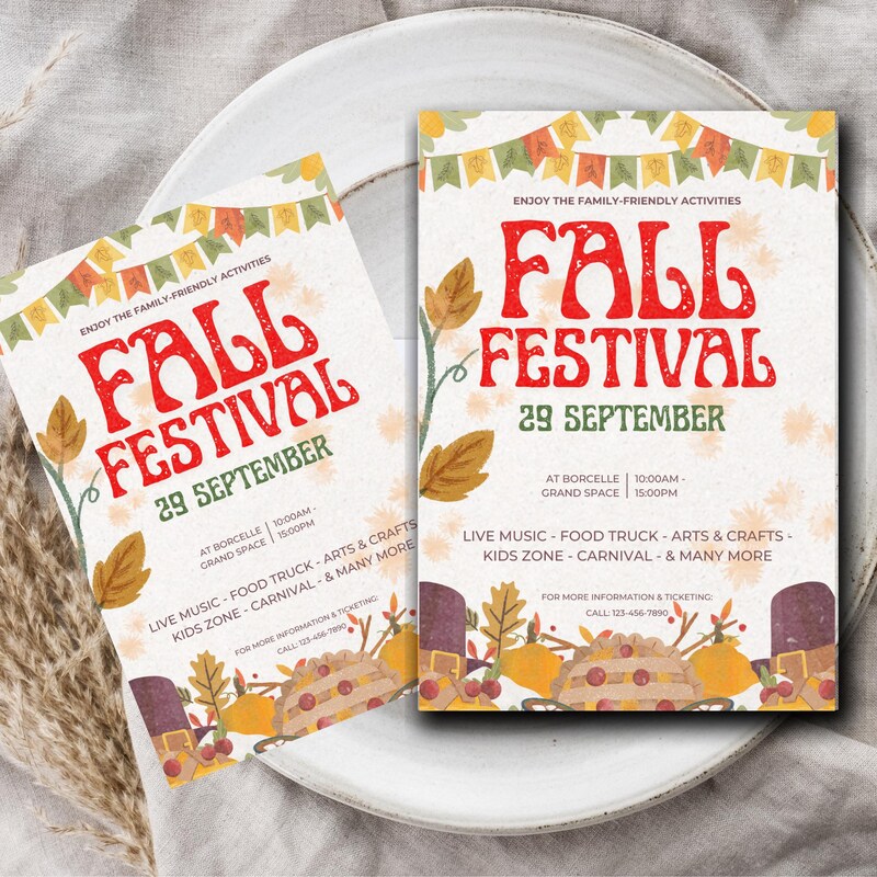 Fall Festival Banner - Etsy
