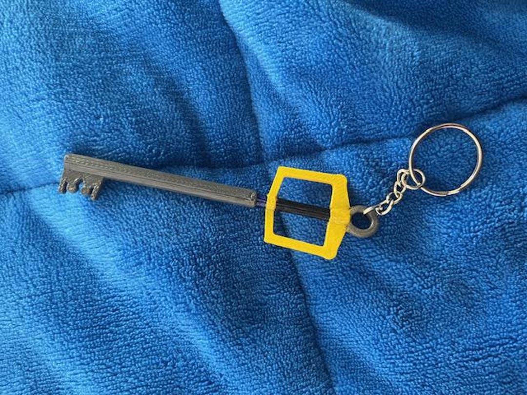 Kingdom Hearts Sora Keyblade Keychain - Etsy