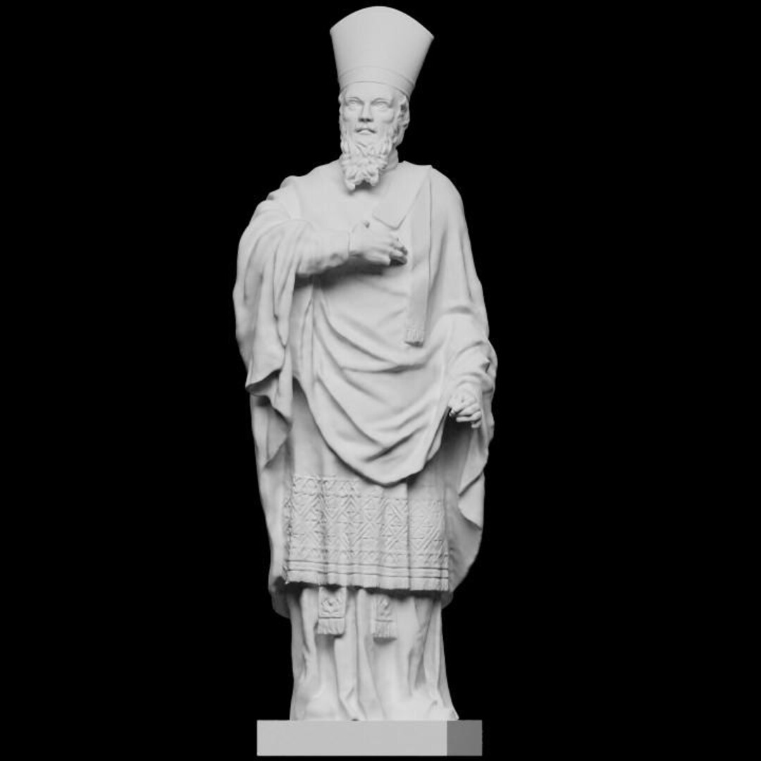 Statue Sculpture St. James From the Cathedral of Catania Classical Art ...