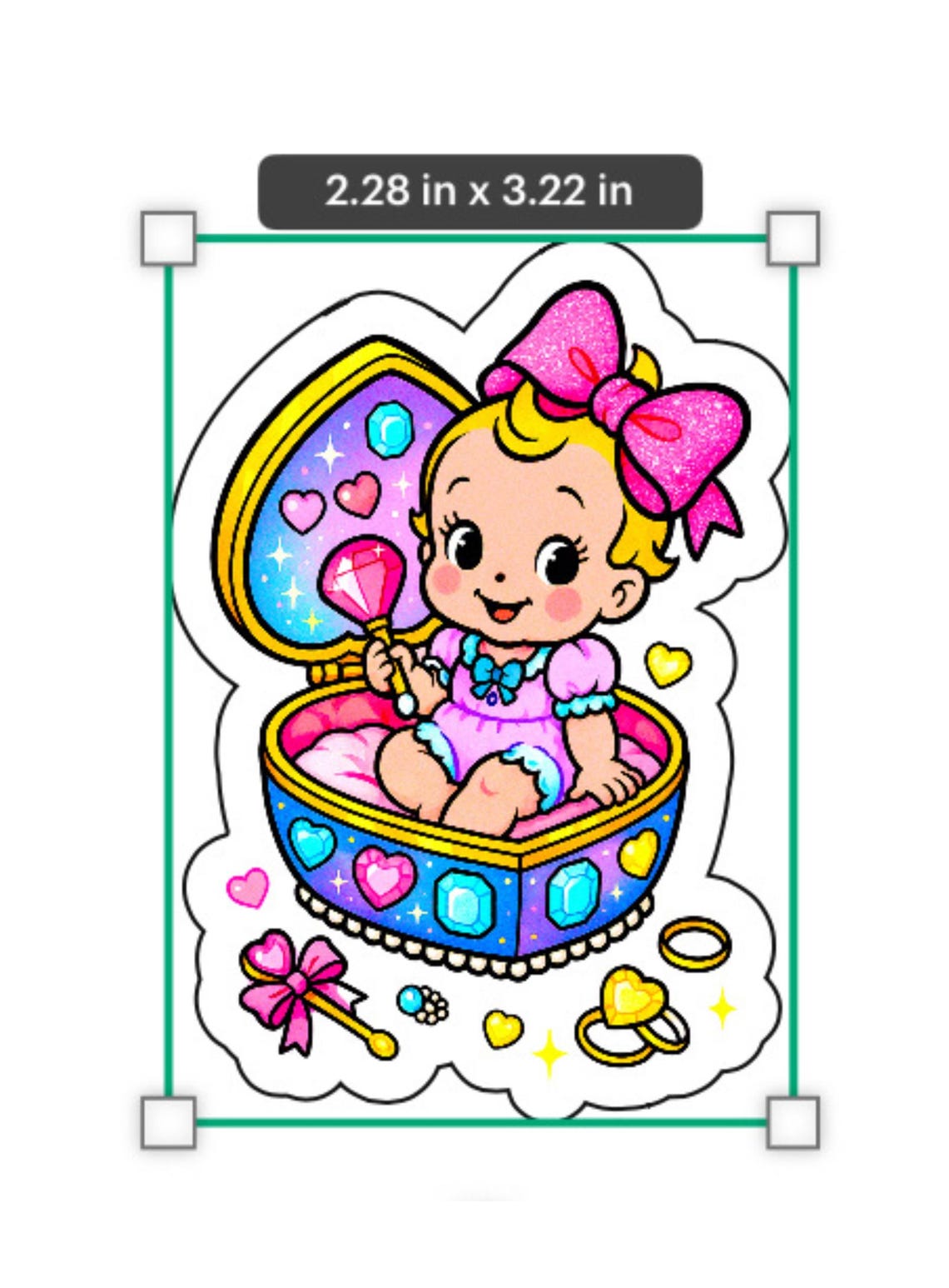 Kewpie Vinyl Sticker Set: Coquette Cuties (3ps) - Etsy