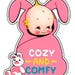 Kewpie Sticker Set: Vintage Vinyl Decals (7pcs Water-resistant) - Etsy