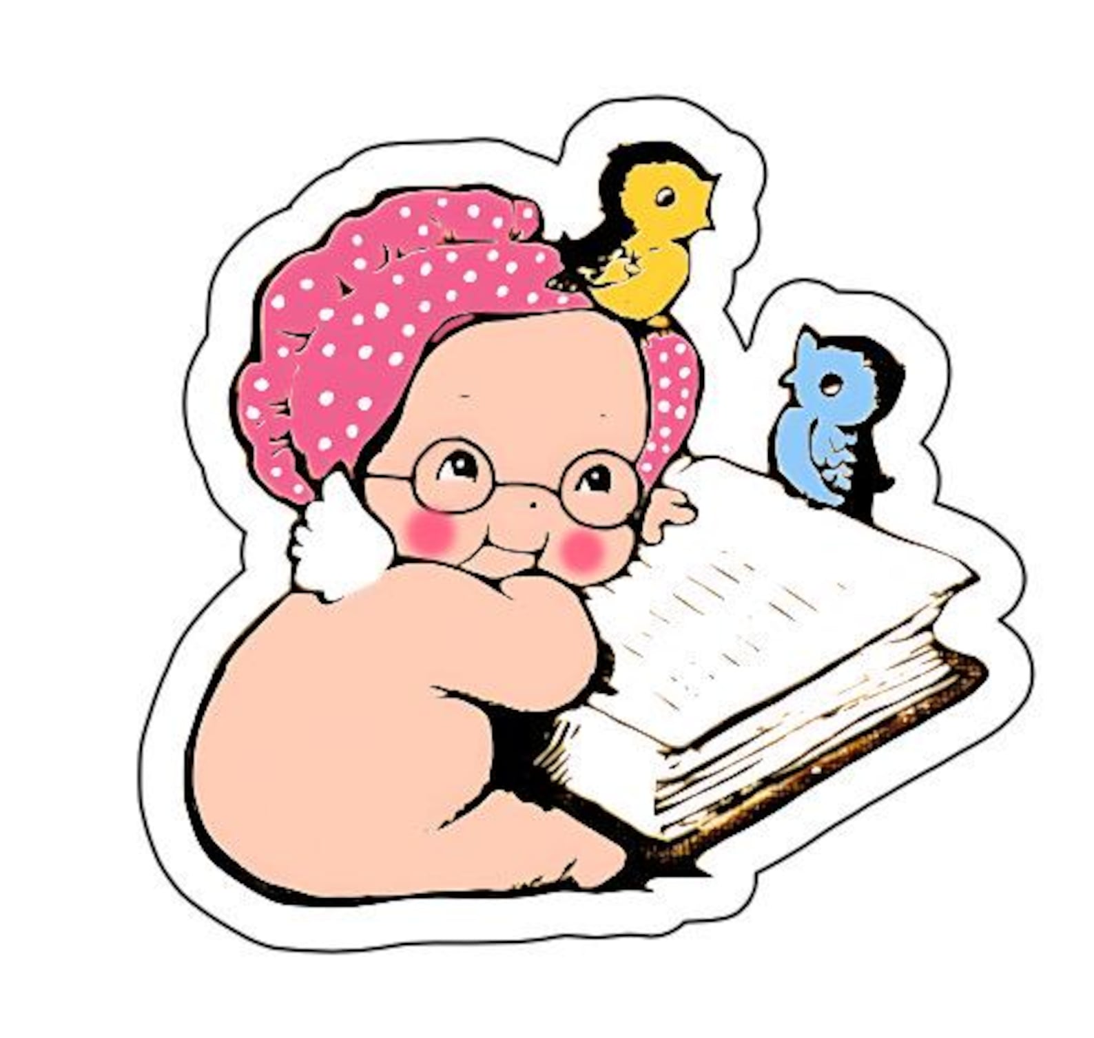 Kewpie Sticker Set: Vintage Vinyl Stickers (7pcs Water-resistant) - Etsy
