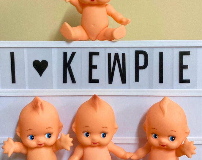 Vintage Kewpie Cameo Doll in Red and White Dress - Etsy