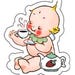 Kewpie Sticker Set: Vintage Vinyl Decals (7pcs Water-resistant) - Etsy