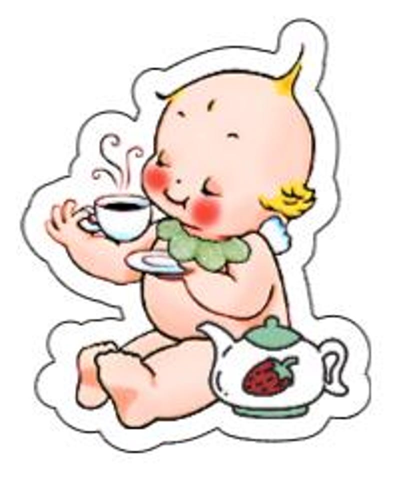 Kewpie Sticker Set: Vintage Vinyl Stickers (7pcs Water-resistant) - Etsy