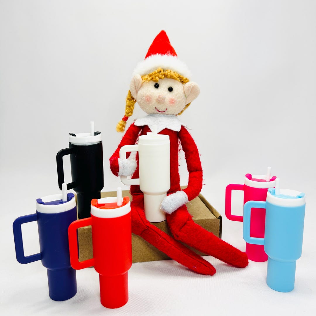 Christmas Elf Thermos Prop – Elf-sized Stanley Style Mug for Hot Cocoa ...