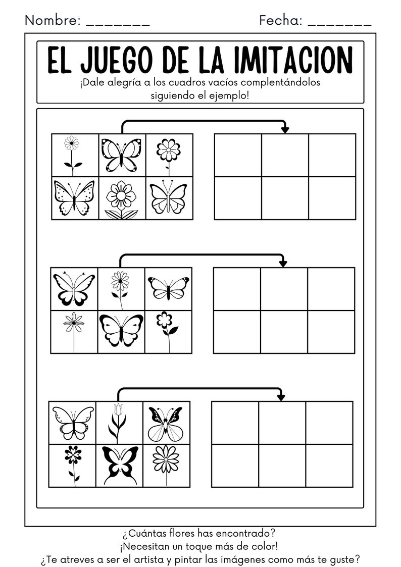 Divertidas Hojas De Trabajo Que Ayudan a Mejorar Habilidades Como La ...