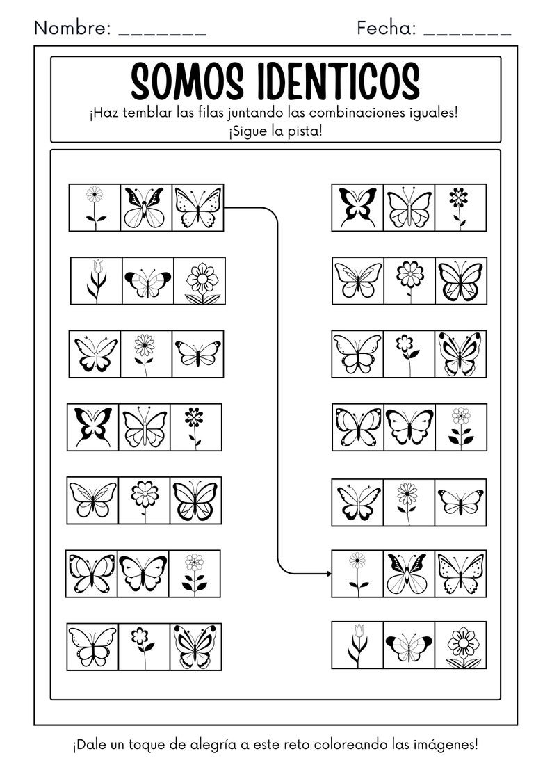 Divertidas Hojas De Trabajo Que Ayudan a Mejorar Habilidades Como La ...