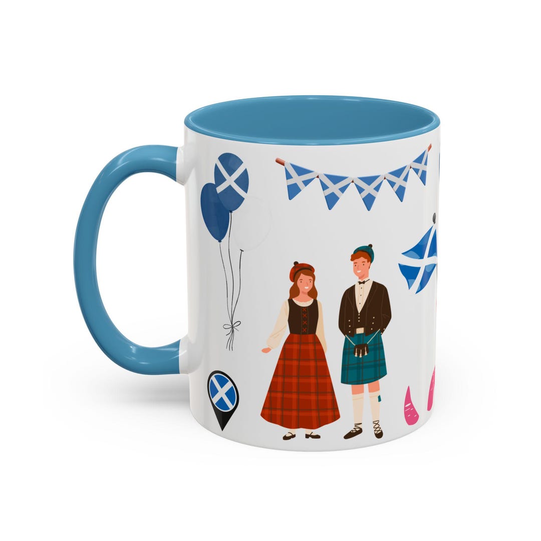 Scotland Coffee Mug - Scottish Flag & Culture, Scotland Souvenir Gift ...