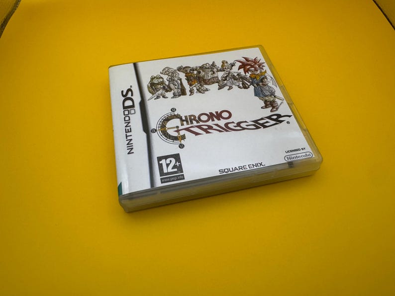 Chrono Trigger DS Game Cover Reproduction – Complete Artwork for Nintendo DS (front, Back, and ...
