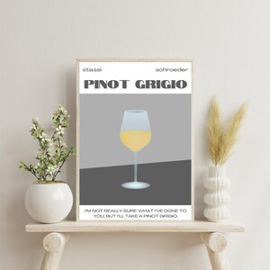 Vanderpump Rules Cocktail Wall Art Set | Tequila Katie, Pinot Grigio ...