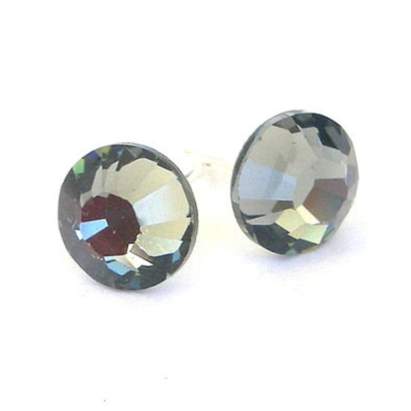 Grey Studs - Etsy