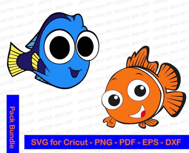 Finding-nemo Svg Bundle, Finding-nemo Png, Finding-nemo Cricut ...