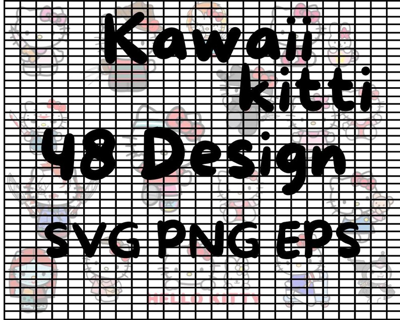 Kawaii SVG Bundle, Kawaii Cut Files for Cricut, Kawaii Svg Clipart ...